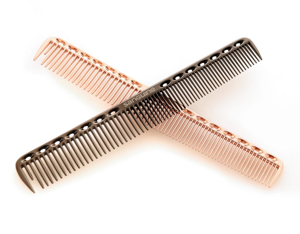 Professional Hair Styling Comb, Made of Aluminium, Static Charge Free ...