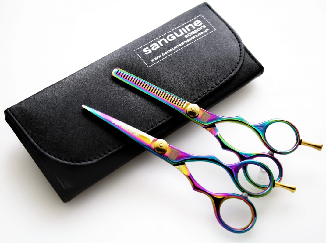 Japanese Hair Cutting Scissors and Hair Thinning Scissors Set, Ultra ...